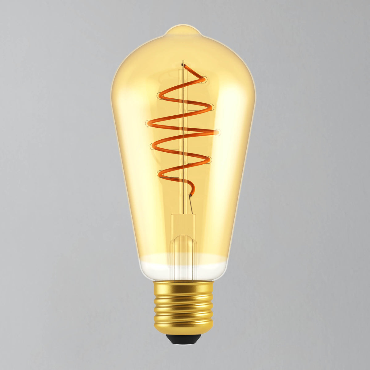 Pax Spiraal LED Filamentlamp E27 5w Warm Wit – Zemra